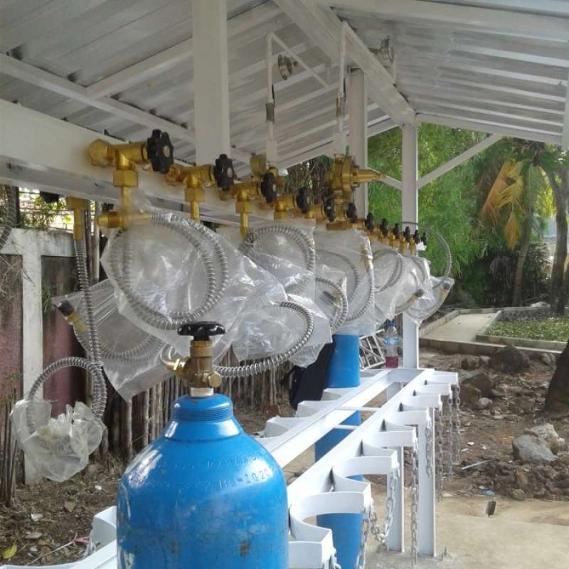 Jual Instalasi Pengisian Tabung Oksigen - Sentral Gas Medis Oxygen Di ...