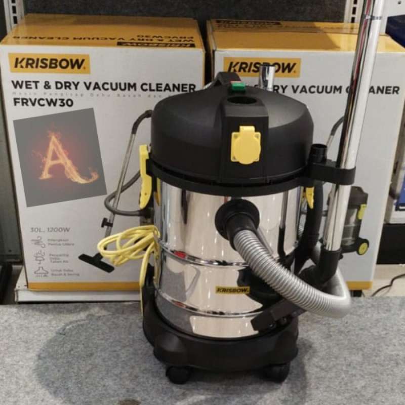 Jual KRISBOW WET&DRY BLOWER VACUM CLEANER mesin penghisap debu basah ...