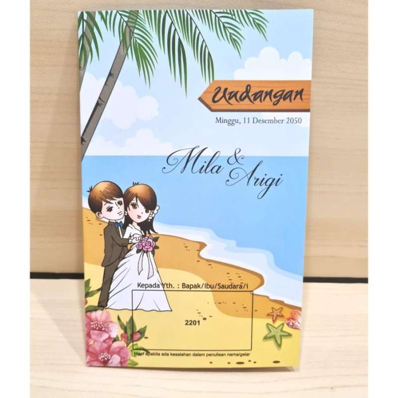 Jual Undangan Blangko Erba 2201 Di Seller Bos Bul89 - Sunter Agung ...