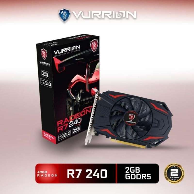 Jual VGA / VGA CARD / VGA AMD - VURRION RADEON R7 240 2GB GDDR5 128-bit ...