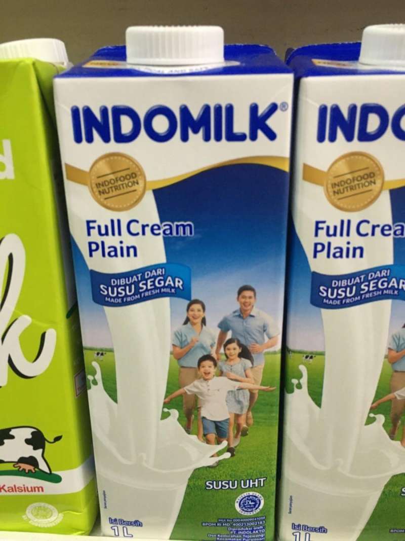 Jual Indomilk full cream plain susu uht 1liter di Seller Mrbenshope - Madras Hulu, Kota Medan ...