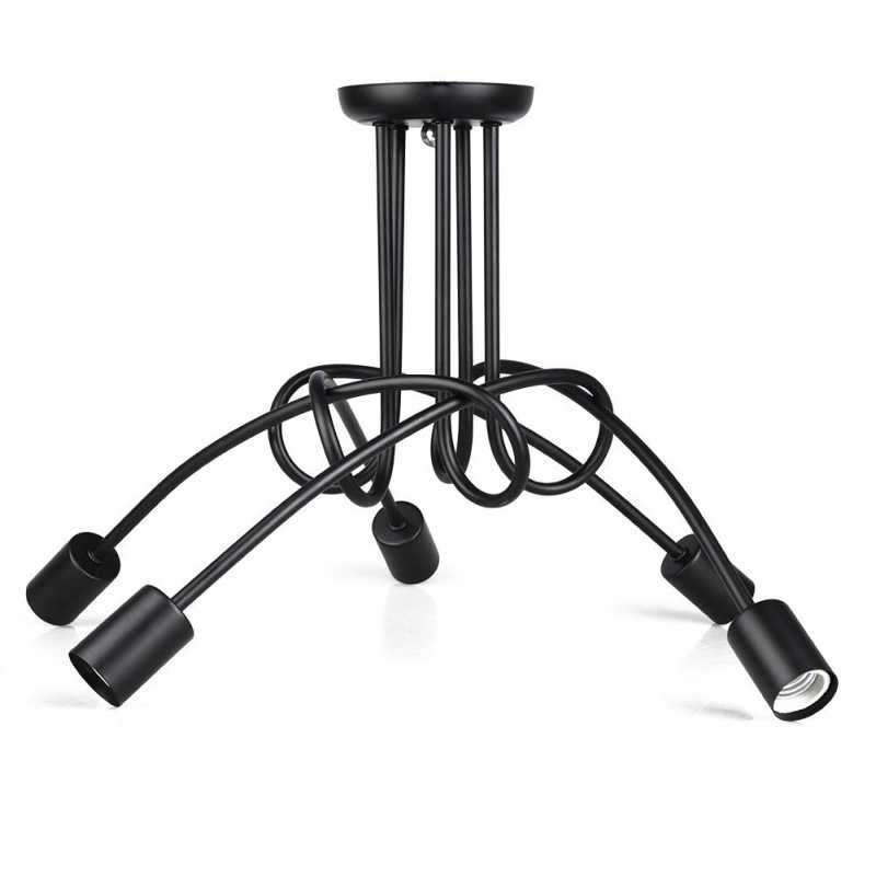 Jual Socket E27 5 Head Housing Lampu Gantung Plafon Rumah Kamar Ruang ...