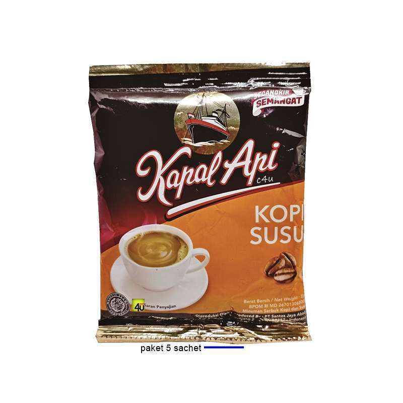 Jual Kapal Api - Kapal Susu - Paket 1 Sachet Di Seller Mugo Slamet ...