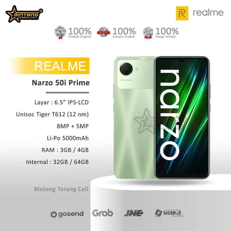 Jual Hp Realme Narzo 50 I Prime Spesifikasi Original, Murah & Diskon ...