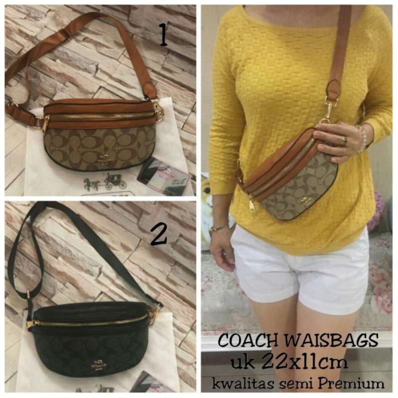 Promo COACH WAIST BAG (SEMI PREMIUM) Diskon 5% di Seller DALSA SHOP ...