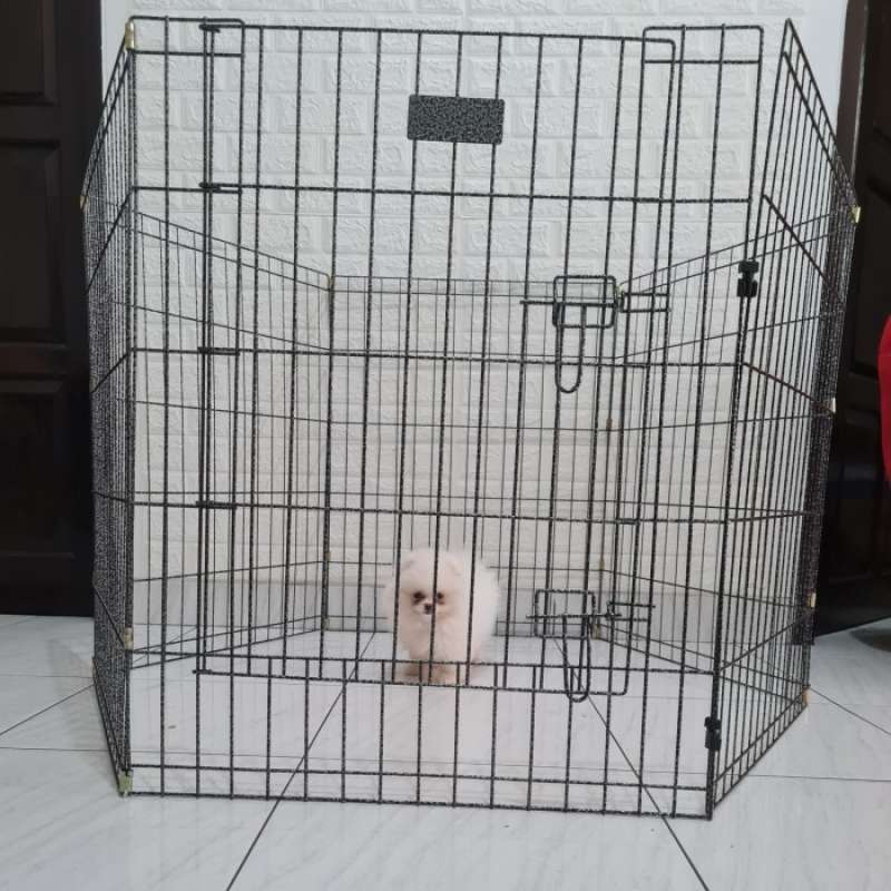 Promo pagar anjing pagar kucing impor kandang kura kura kelinci 6 sisi ...