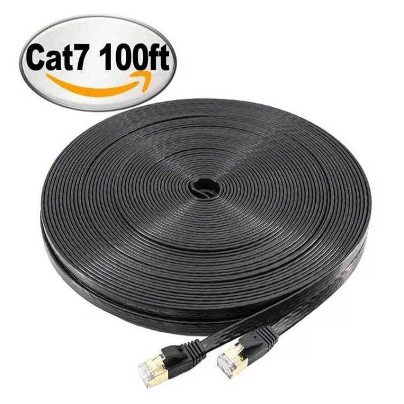 Jual Glo - Kabel Ethernet Flat Lan Network Rj45 Cat7 10 Meter - Nw107 ...