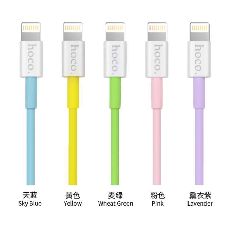 Jual Hoco X8 Lightning Charging Cable 1m For Iphone/ipad Warna Biru ...