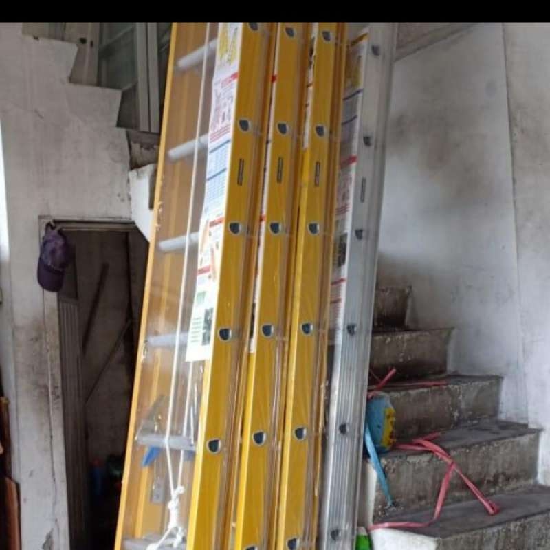 Promo Tangga Lipat Extention Fiberglass.tangga Pln Toyo Diskon 23% Di ...