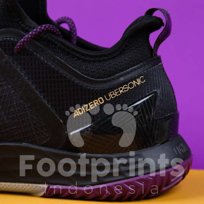 Jual Footprints Indonesia Sepatu Tenis Adidas Adizero Ubersonic 4 Black ...