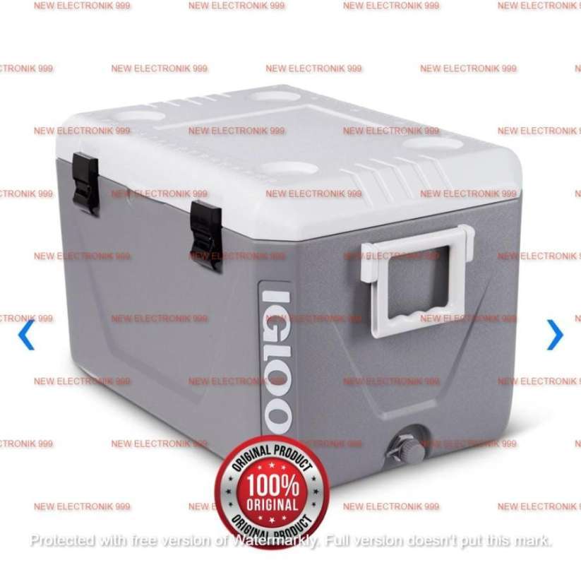 Jual Igloo 55 Ltr Cooler Box Nestable - Abu-abu COOLER NESTABLE 55L ...