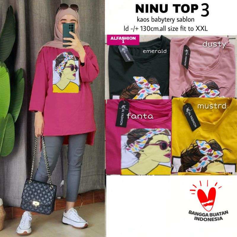 Jual NINU TOP #3 ORI BY ALFASHION di Seller Juragan Ori Solo - Gilingan ...