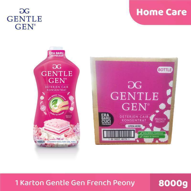 Jual 1 Karton Botol Gentle Gen French Peony di Seller Bumi Berkaah ...