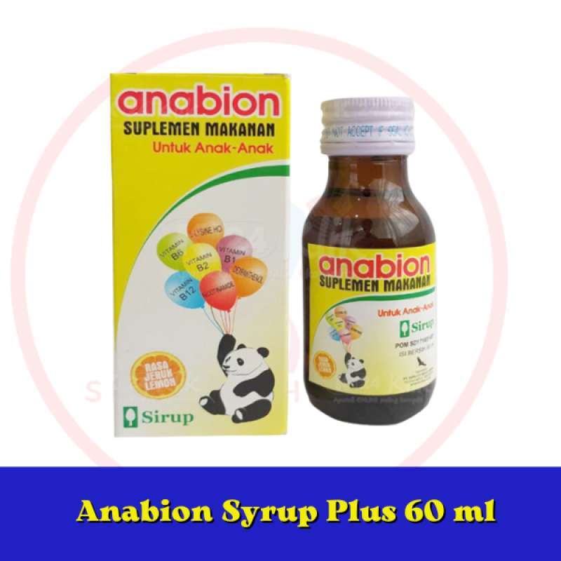 Jual Anabion Syrup 60 Ml Multivitamin Anak Original Produk Di Seller ...