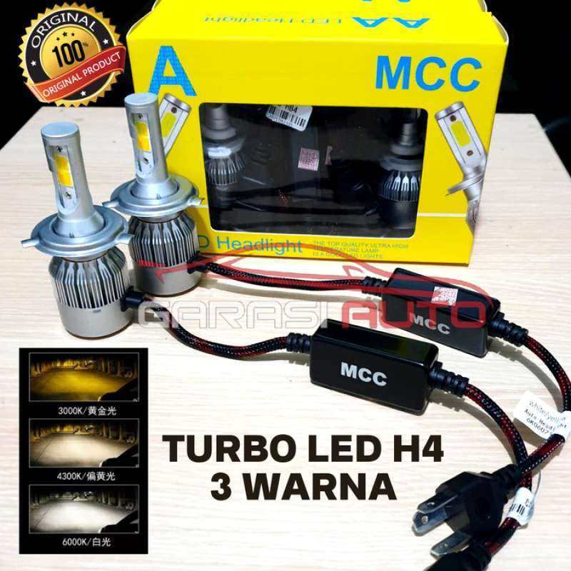 Jual TURBO LED 3 Warna Lampu H4 Headlamp Calya Sigra Innova Ertiga ...