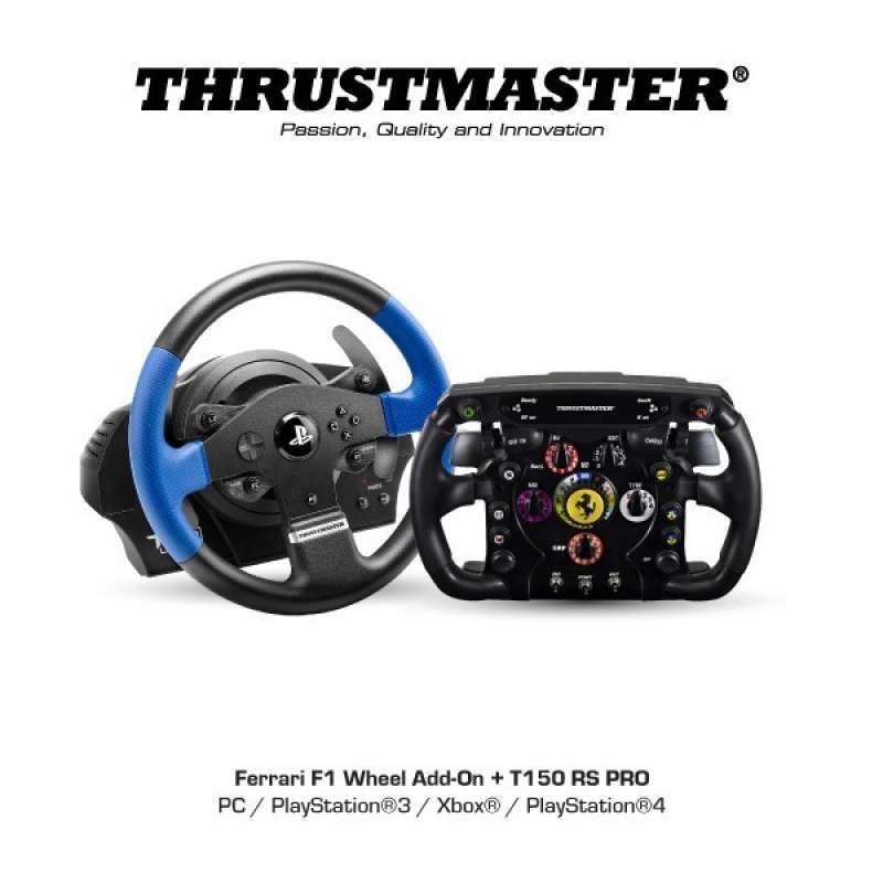 Jual Thrustmaster T150 PRO + Ferrari F1 Wheel Add-ON Bundle ...