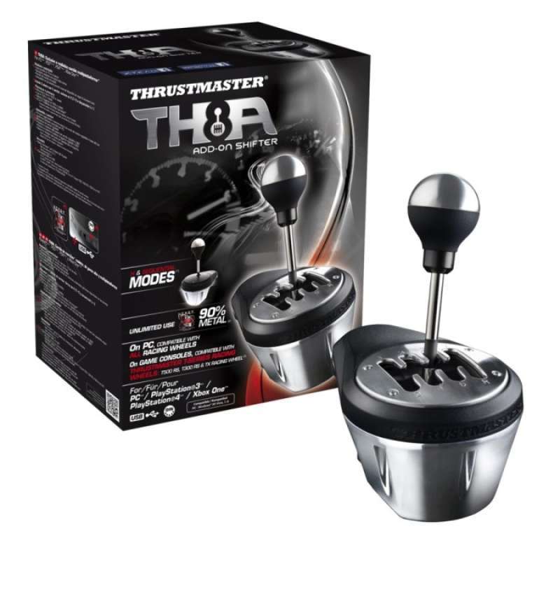 Jual Thrustmaster TH8A Shifter Add-On + TSSH Sparco Handbrake Mod For ...