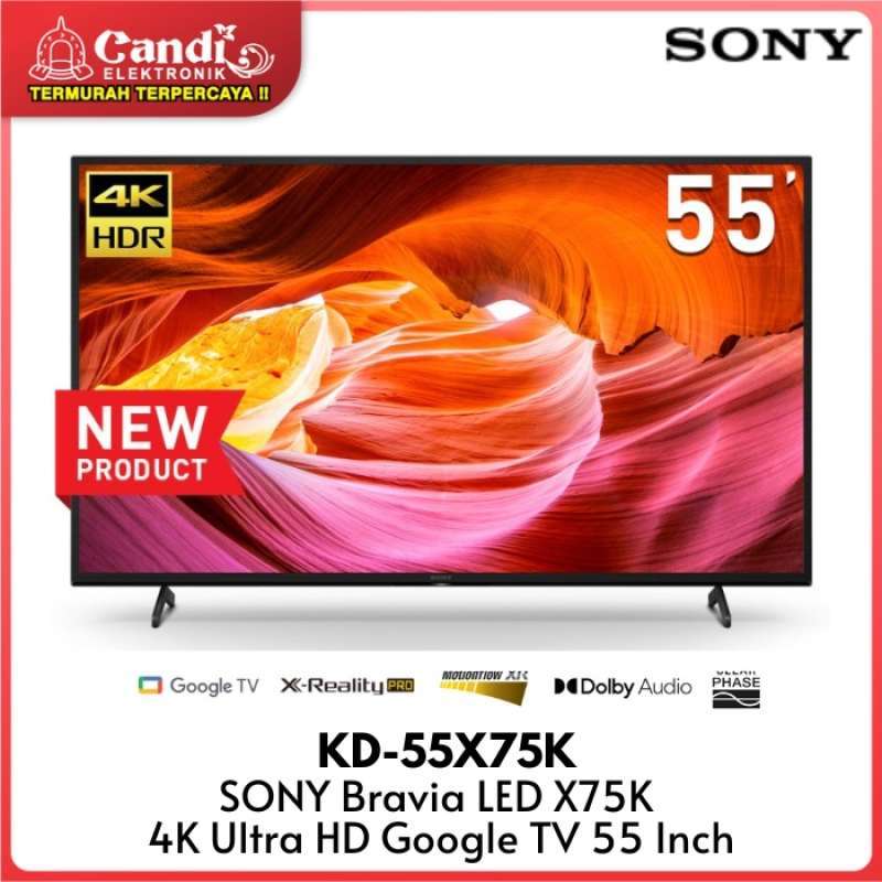 Jual SONY Bravia LED TV X75K 4K Ultra HD 55 Inch KD-55X75K di Seller ...