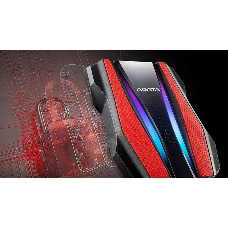 Jual Adata Hd770g 2tb Rgb External Hdd Antishock & Waterproof Usb 3.2 ...
