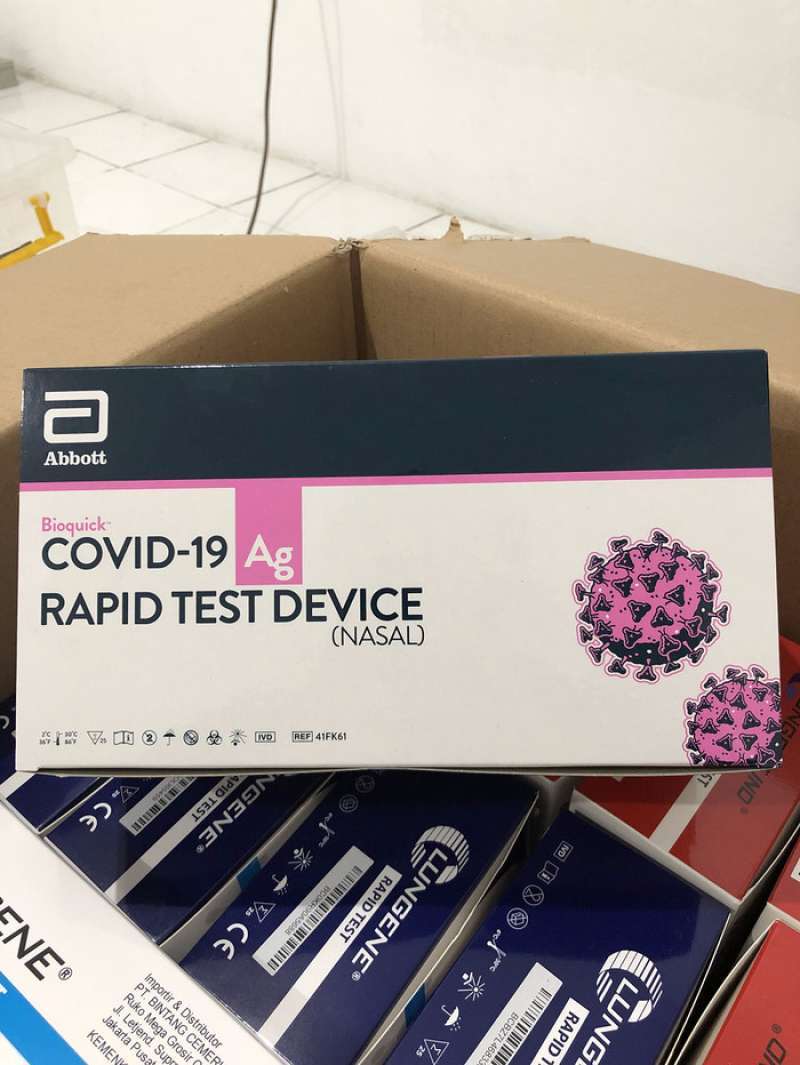 Jual ABBOTT BIOQUICK PANBIO NASAL - SWAB ANTIGEN RAPID TEST di Seller ...