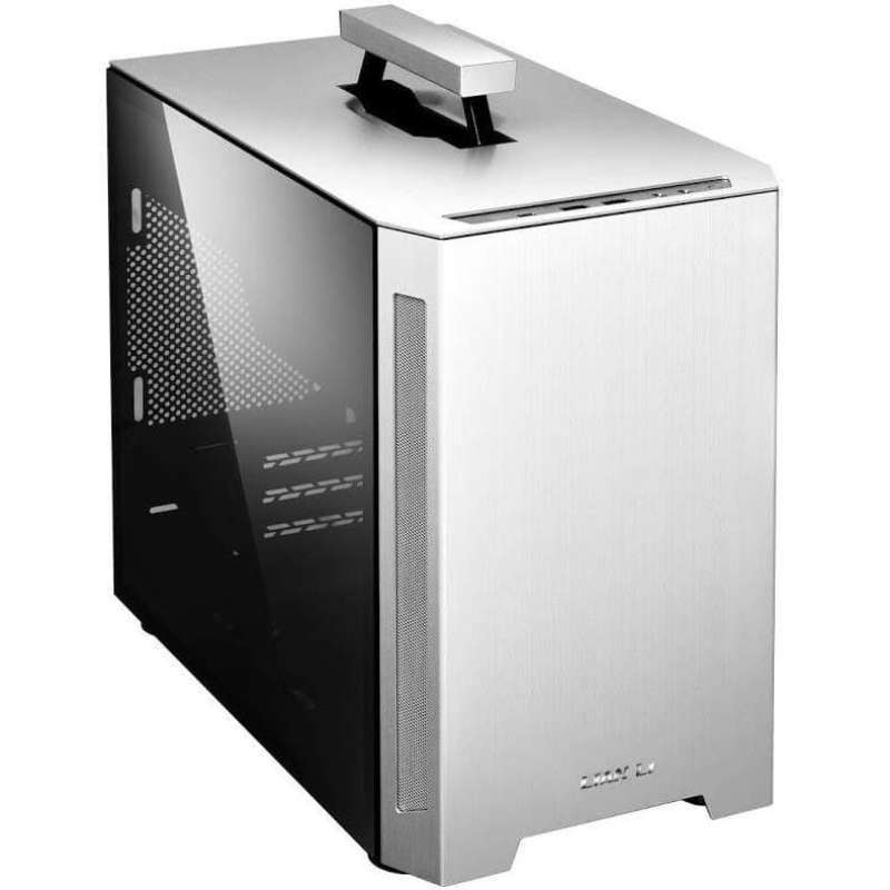 Jual LIAN LI TU150WA SILVER - ALUMINIUM MINI-ITX CASE TEMPERED GLASS ...