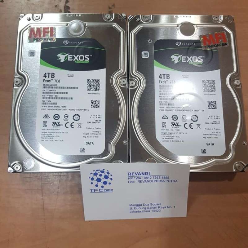 Jual Seagate Exos 7E8 4TB Enterprise For Server 3.5inch Sata III Resmi ...