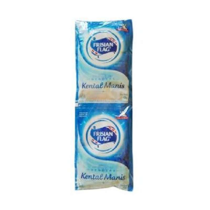Jual Frisian Flag Bendera Renteng 40gr Isi 6 Sachet/Susu Kental Manis ...