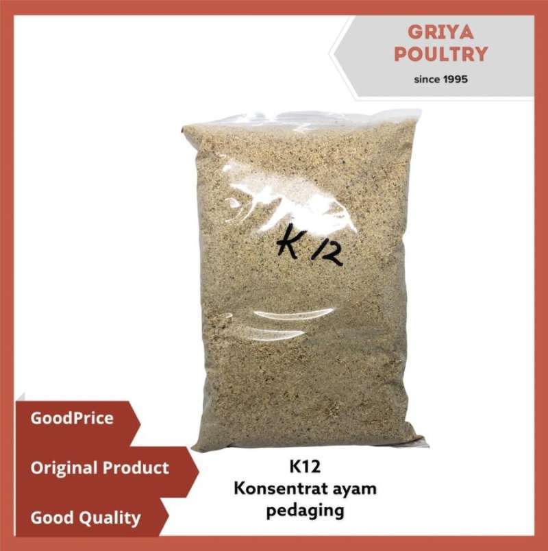 Jual Pakan ayam konsentrat pedaging K12 / Pur ayam / Voer di Seller ...