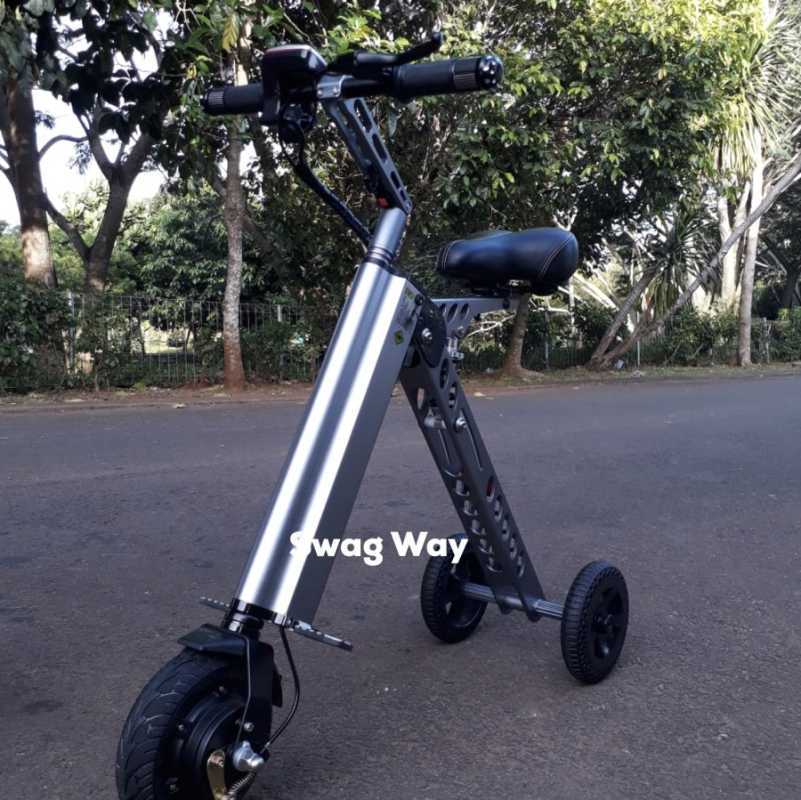 Jual Sepeda Lipat Listrik Elektrik Ringan Baterai Electric Bicycle di ...