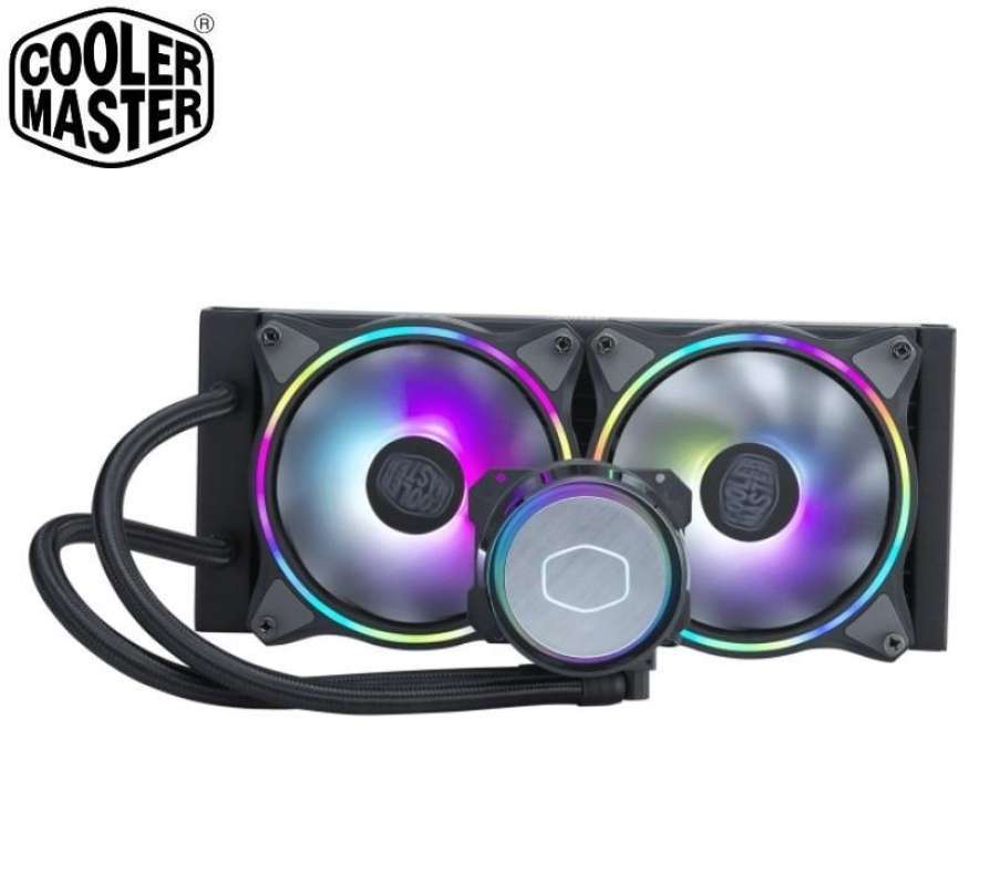 Jual COOLER MASTER MASTERLIQUID ML240 ILLUSION BLACK ARGB AIO CPU ...