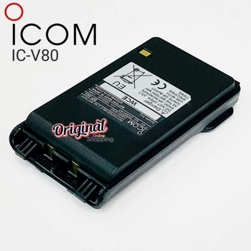 Jual Free Ongkir Baterai Ht Icom Ic-V80 Li-Ion Battery Pack Original di ...