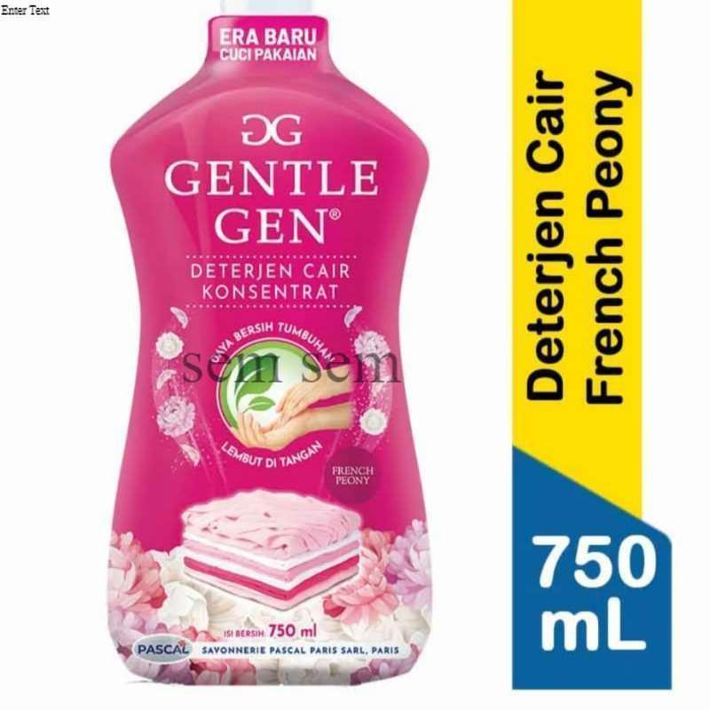 Jual Gentle Gen Deterjen Cair Consentrat 750ml Di Seller Rsm Pusat ...