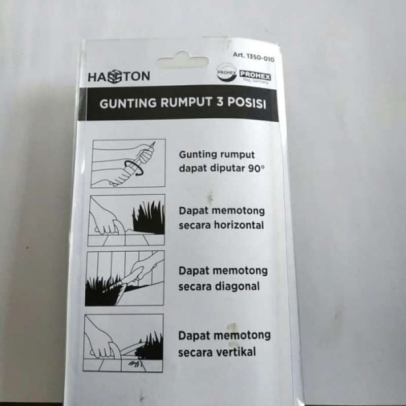 Promo Gunting Rumput Haston Prohex 3 Posisi (1350-010) Diskon 15% di ...