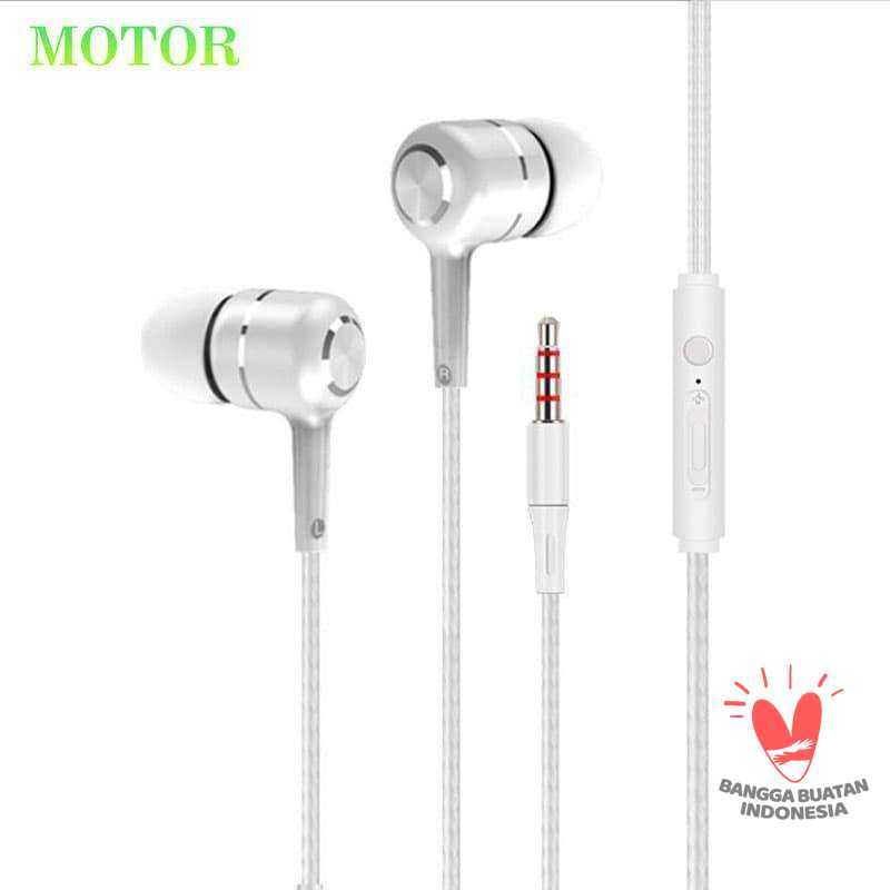 Jual Motor T1 In Ear Monitor Earphone Gaming Bass Headset Microphone Di ...