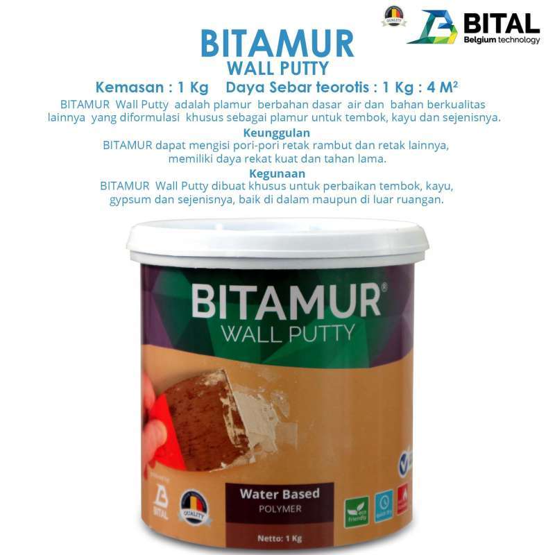Jual plamir dempul - Bitamur 1kg di Seller Bital Asia - Legok, Kab ...