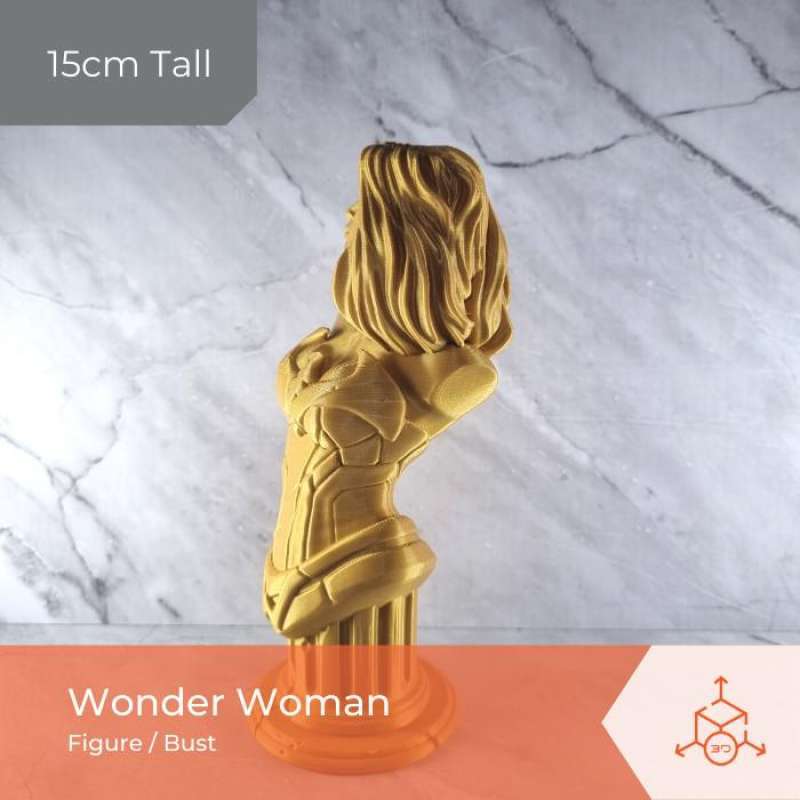 Jual Wonder Woman Bust | Figures | Action Figure | 3d Print Figure Di ...
