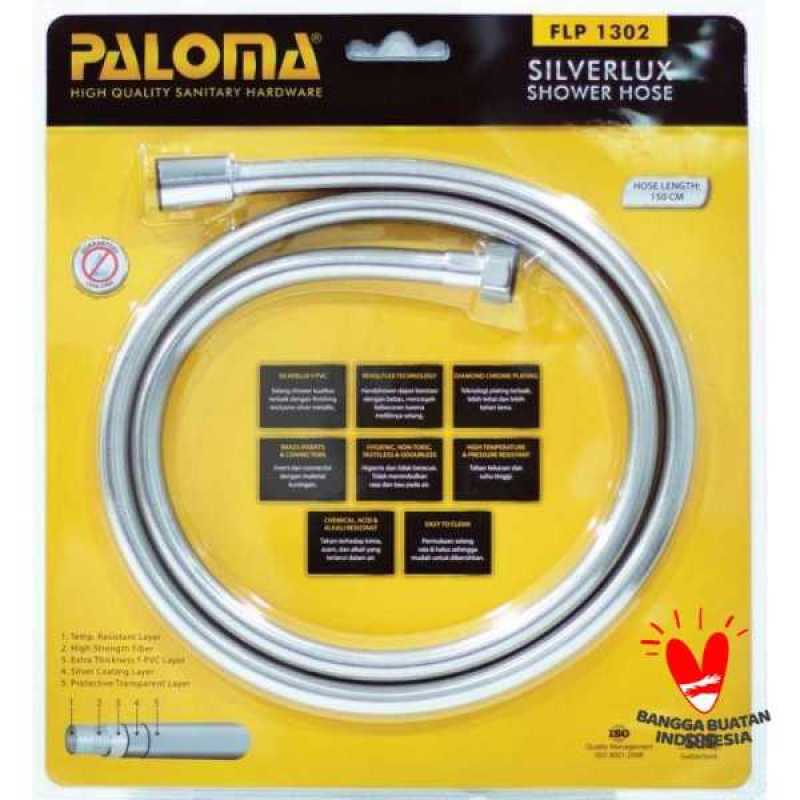 Jual PALOMA PVC Flexible Hose FLP 1302 Selang Shower 1500MM atau 150CM ...
