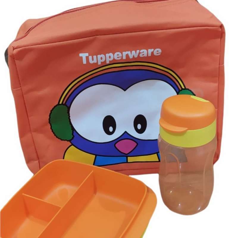 Jual Tupperware Paket Lunch Set Cantik Lolly Tup Dan Eco Bottle di ...