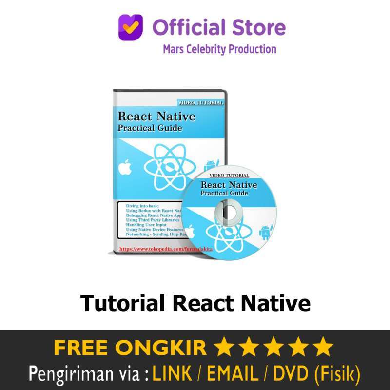 Jual Paket Video Tutorial React Native Practical Guide Di Seller Mars Corporate - Makasar, Kota ...
