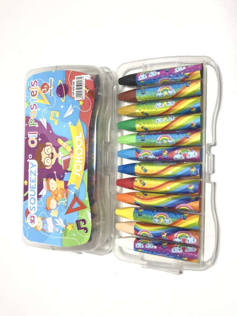 Jual HARGA (1 KOTAK / 12 PCS) CRAYON/KRAYON MINI 12 WARNA di Seller ...