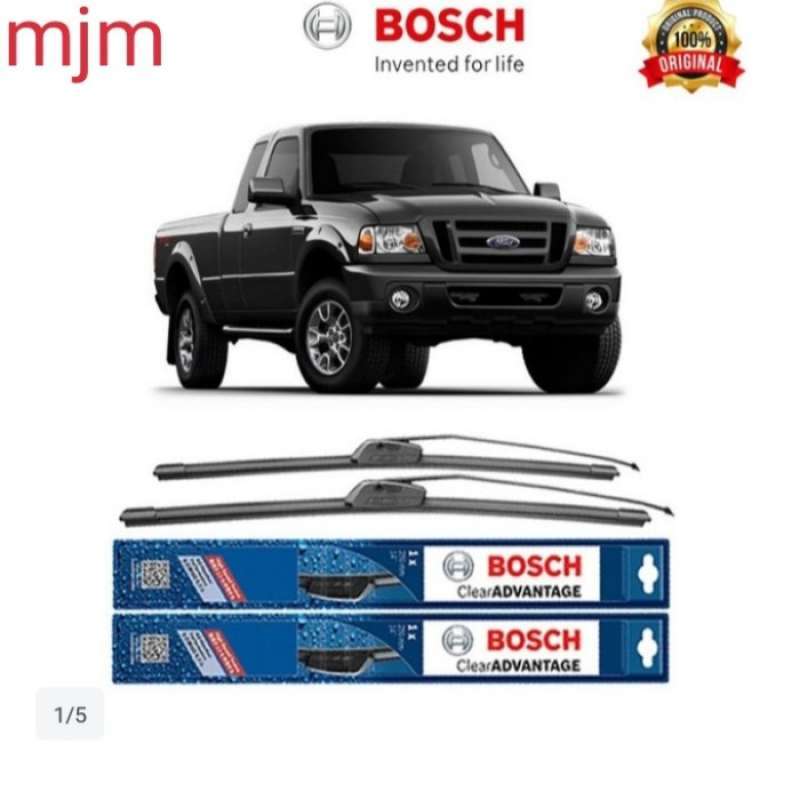 Jual Bosch wiper Ford Ranger frameless advatage 18&18 di Seller ...
