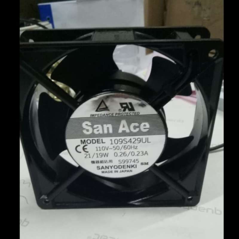 Promo Fan San Ace 12cm 109S429UL 21W 110V Diskon 34% di Seller Mistcont ...