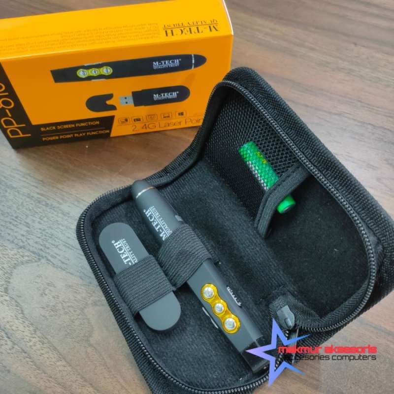 Jual Laser Pointer M-Tech P-810 Alat Wireless Presentasi Laser Pointer ...
