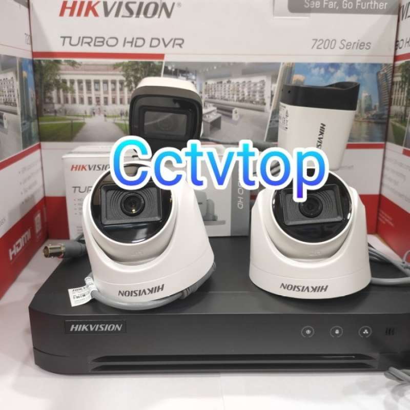 Jual Tahun ini aja kak PAKET CCTV 4 CH HIKVISION FULL SET 2MP + HDD LENGKAP TINGGAL PASANG Tahun ...