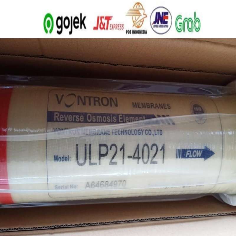 Jual Membran RO 1000 GPD Vontron ULP21.4021 Ultra Low Pressure 150 Psi ...