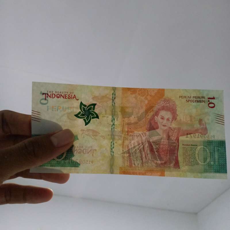 Jual Test note 1.0 Beauty of Indonesia penari pendet pengaman spiral ...