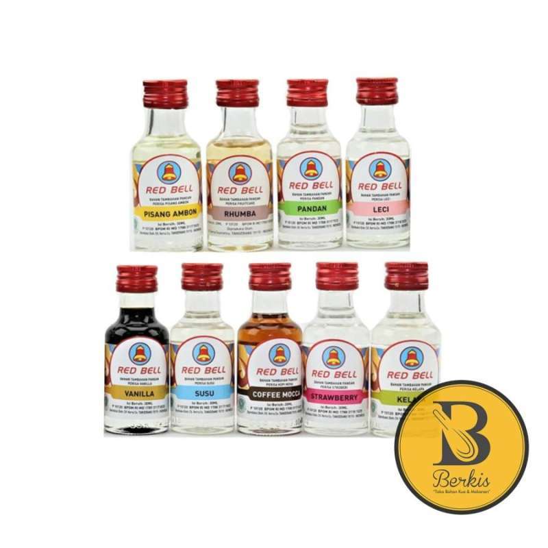 Promo Red Bell Essence Vanilla 30 Ml / Redbell Perisa Flavour Vanili ...