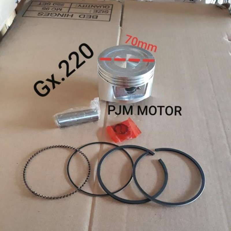 Jual Piston Assy Piston Komplit Mesin Gx220 Genset 4800watt - GX220 (STD) di Seller HOKY DIESEL ...
