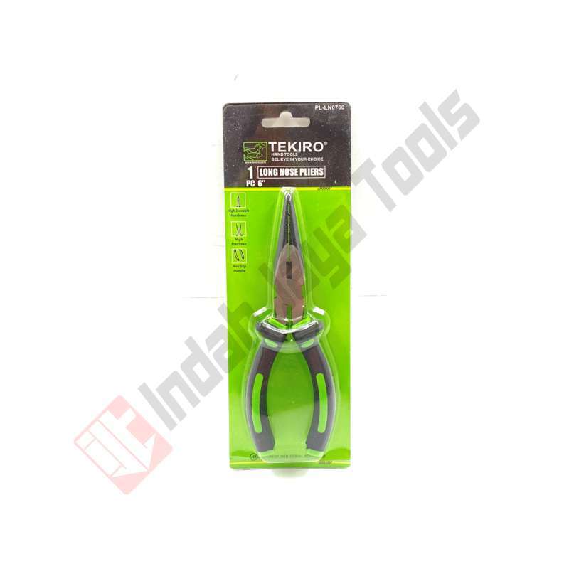 Promo Tang Lancip 6 Inch Tekiro - Long Nose Pliers Diskon 1% Di Seller Indah Jaya Tools Official ...