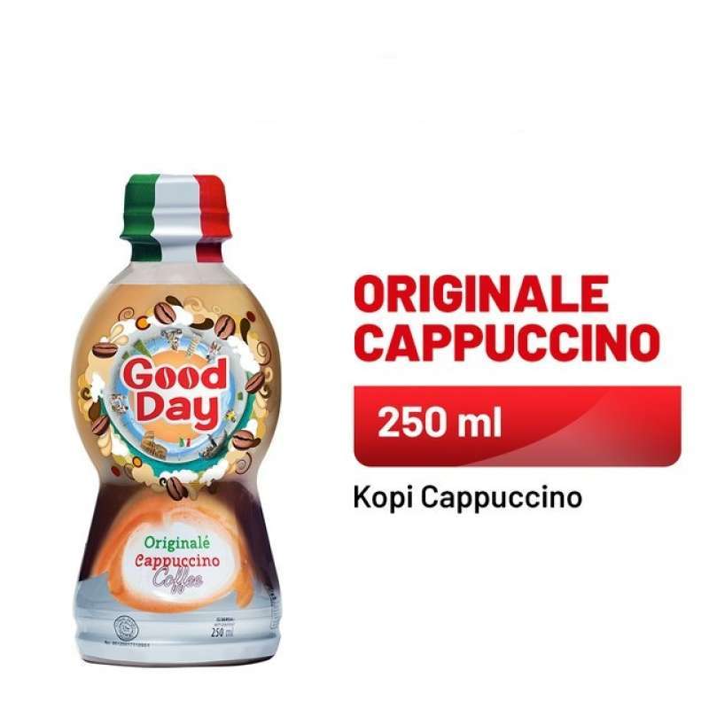Jual Kopi Susu Ready To Drink Good Day Originale Cappuccino 250ml Di ...